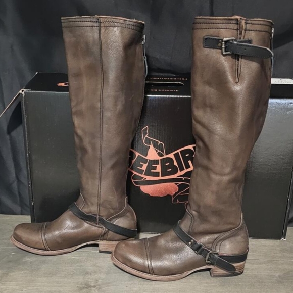 Freebird by Steven | Shoes | Freebird Roady Kneehigh Boots | Poshmark